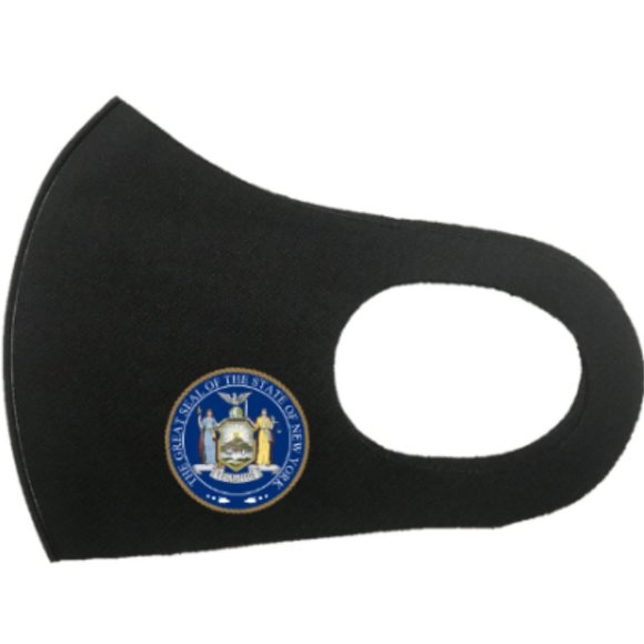 Handmade | Accessories | New York State Seal Face Mask Washable ...